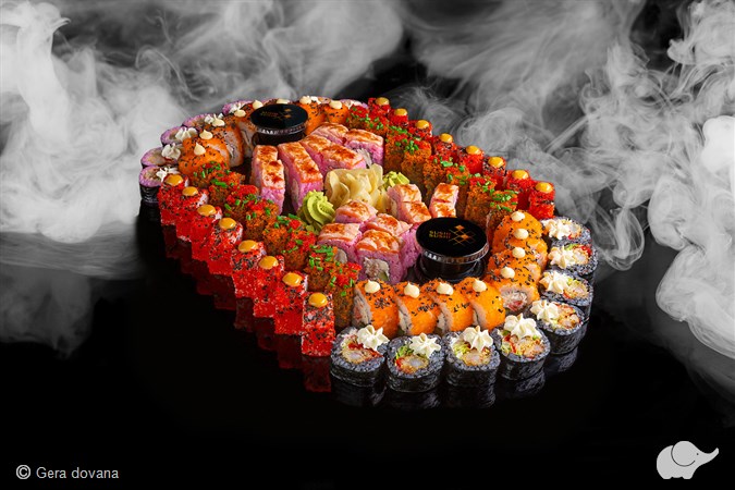 80 sušių rinkinys restorane SUSHI SUSHI | Gera dovana
